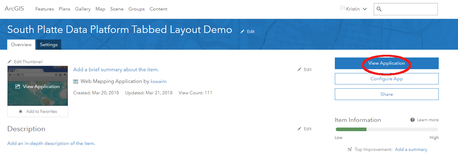 Tabbed Layout Example Owf Learn Arcgis Story Maps