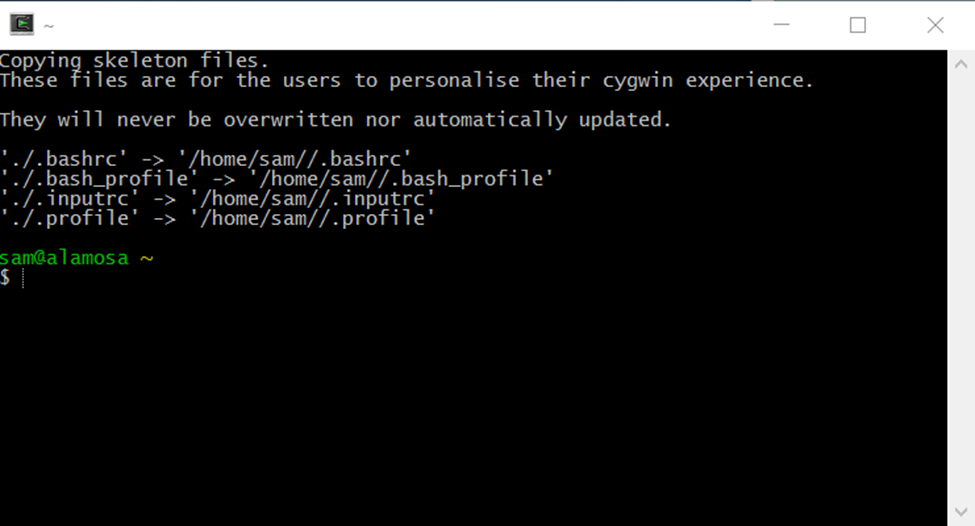 Using Cygwin Command Line Owf Learn Cygwin