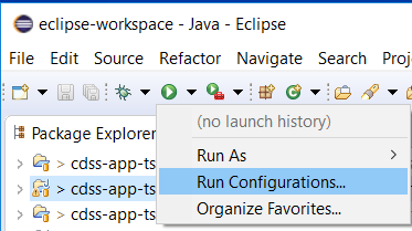 Running - CDSS / StateDMI (Developer)