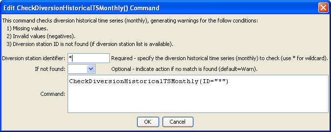 CheckDiversionHistoricalTSMonthly - CDSS / StateDMI