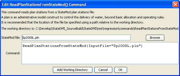 ReadPlanStationsFromStateMod - CDSS / StateDMI