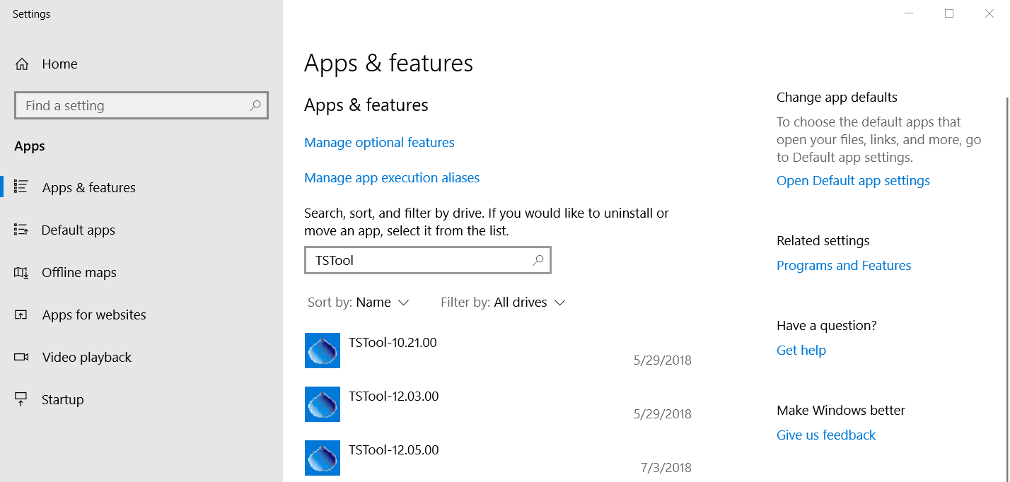 Appendix - Install TSTool - CDSS / TSTool