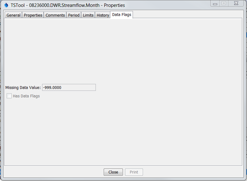 Appendix - TSView Time Series Viewing Tools - CDSS / TSTool