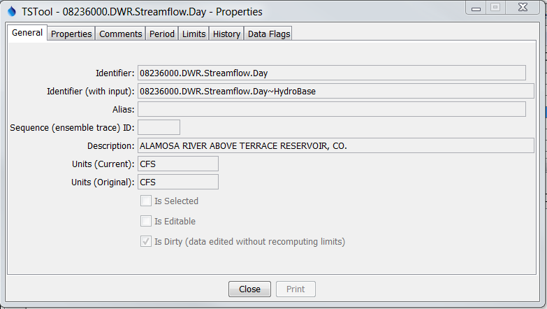 Appendix - TSView Time Series Viewing Tools - CDSS / TSTool