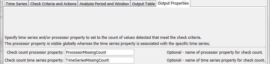 CheckTimeSeries - CDSS / TSTool