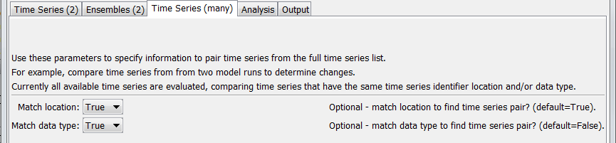 CompareTimeSeries - CDSS / TSTool
