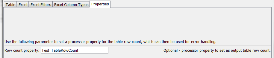 ReadTableFromExcel - CDSS / TSTool
