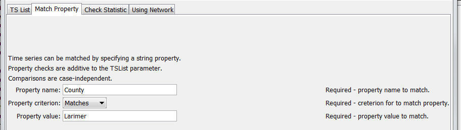 SelectTimeSeries - CDSS / TSTool