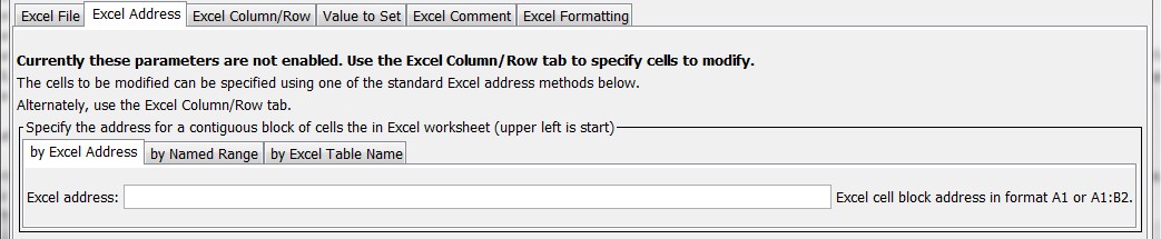 SetExcelCell - CDSS / TSTool