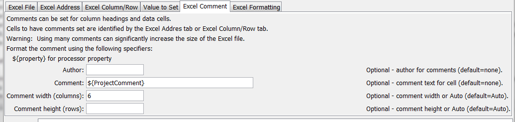 SetExcelCell - CDSS / TSTool