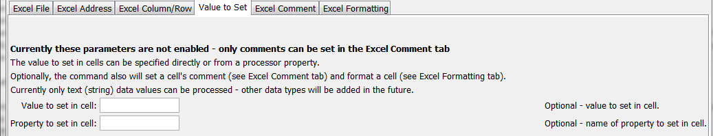 SetExcelCell - CDSS / TSTool