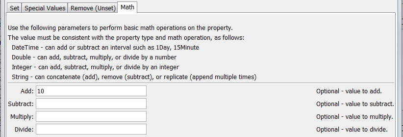 SetProperty - CDSS / TSTool