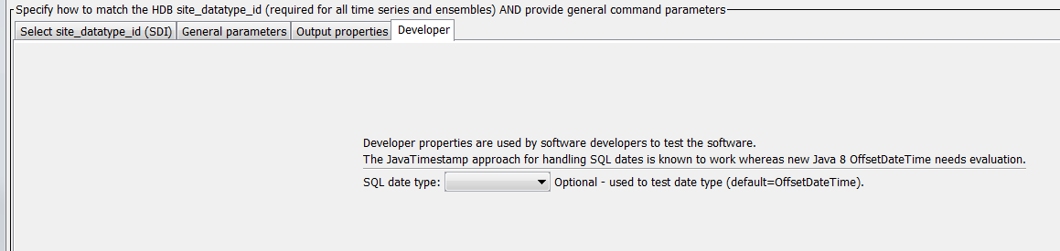 WriteReclamationHDB - CDSS / TSTool