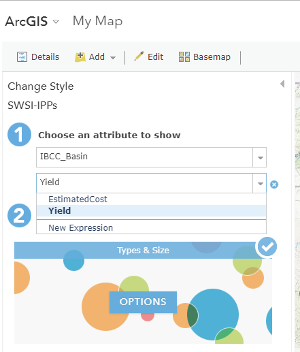 Change the Style - OWF Learn / ArcGIS Story Maps