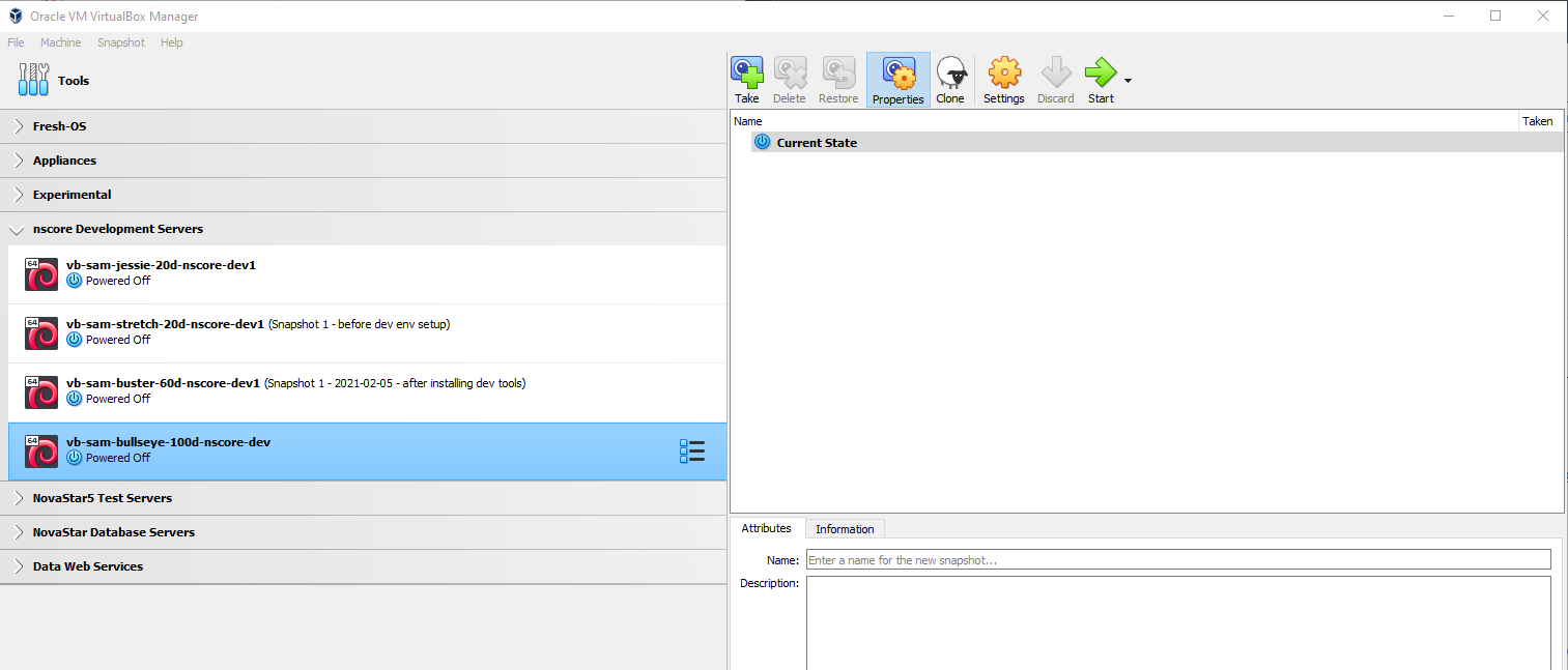 Windows + Linux Debian Bullseye - Learn / VirtualBox