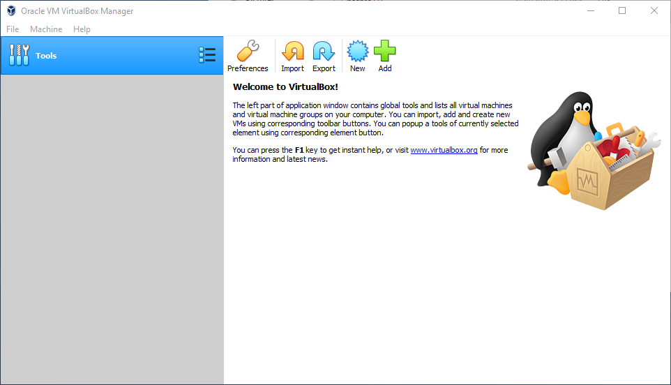Main Install - Learn / VirtualBox